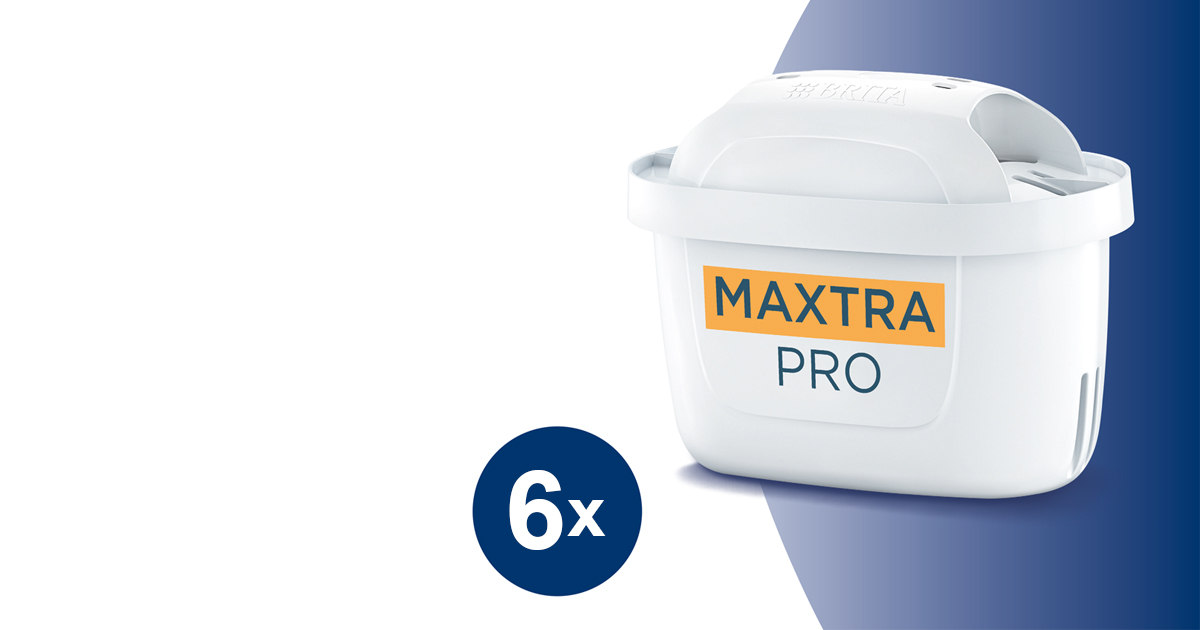 MAXTRA PRO Kalkfilterpatronen 6-pack I BRITA®